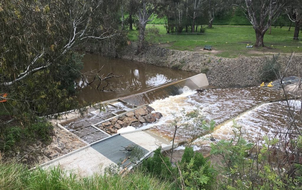Cone Fishways on the lower Maribyrnong River - Alluvium Group